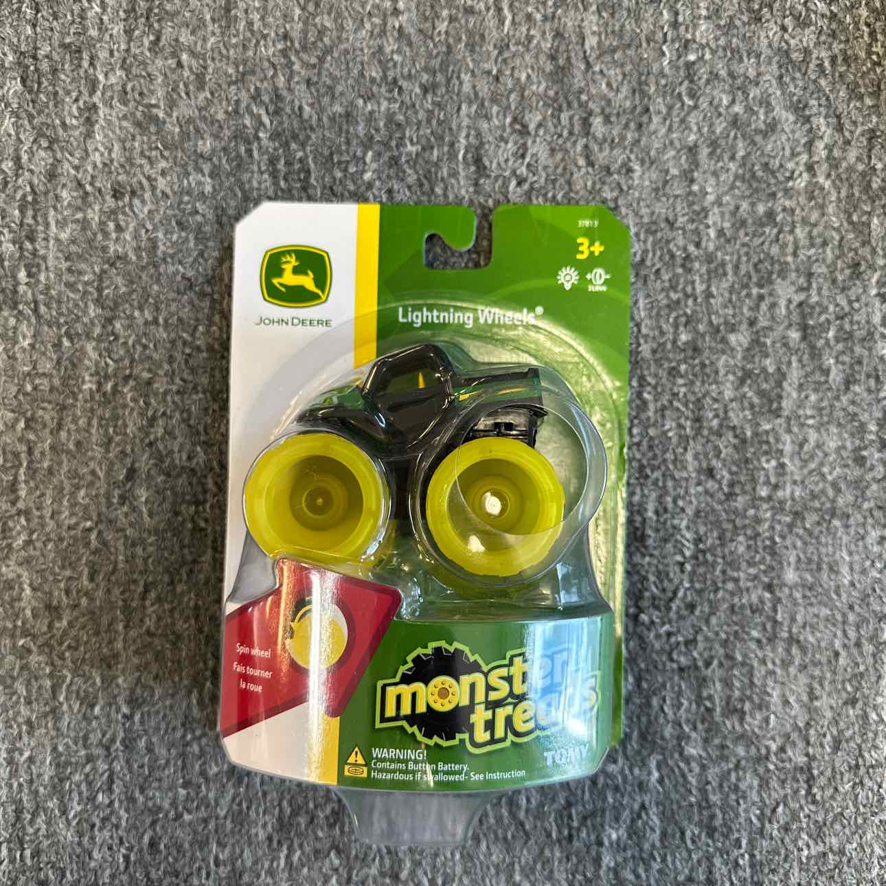 NEW John Deere Monster Treads Lightning Wheels Toys
